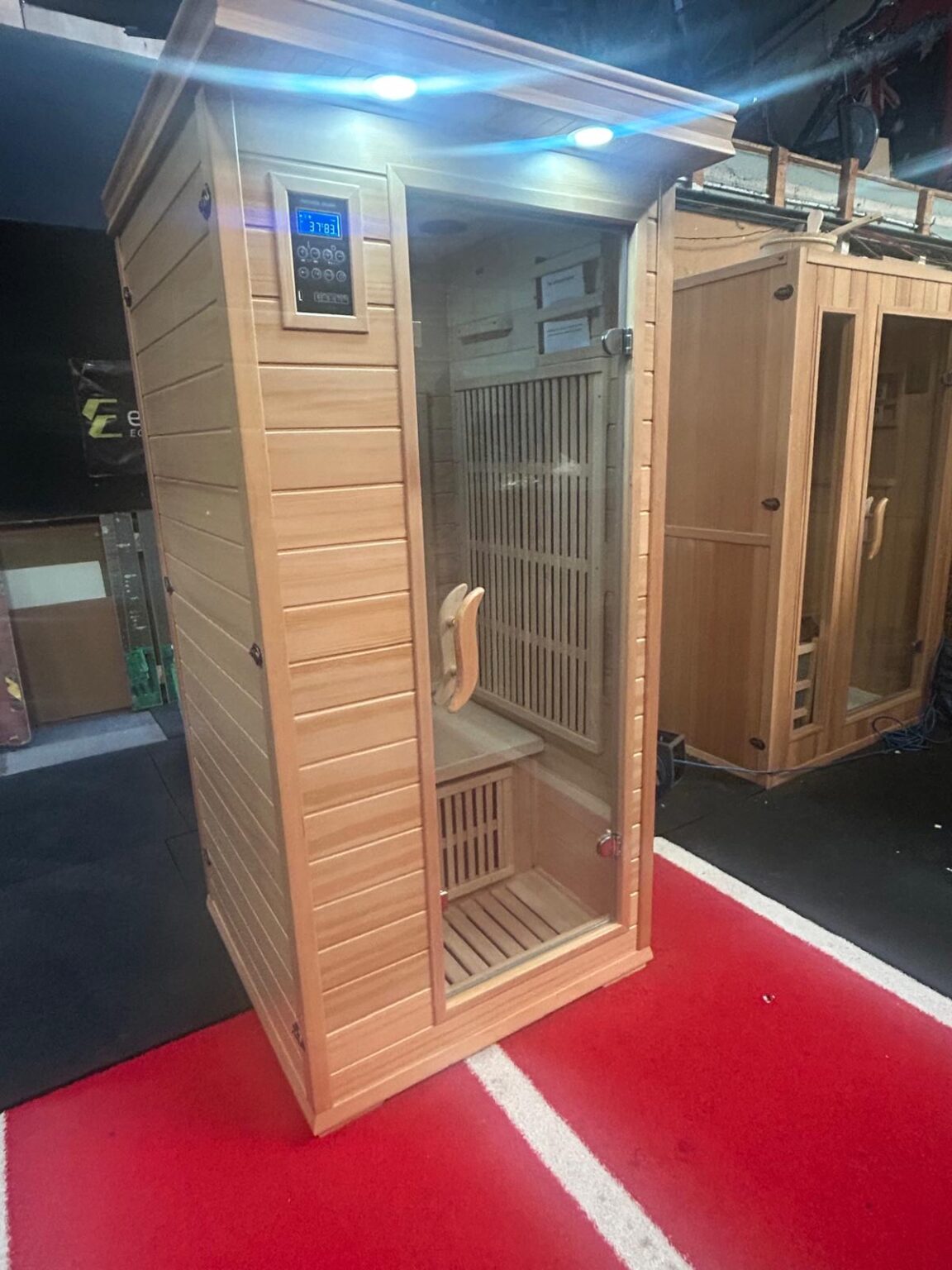 MONO SAUNA | Space Saving 1 Person Infrared Sauna - Sauna Ireland