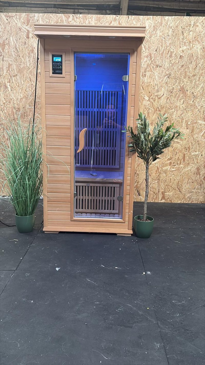 MONO SAUNA | Space Saving 1 Person Infrared Sauna - Sauna Ireland
