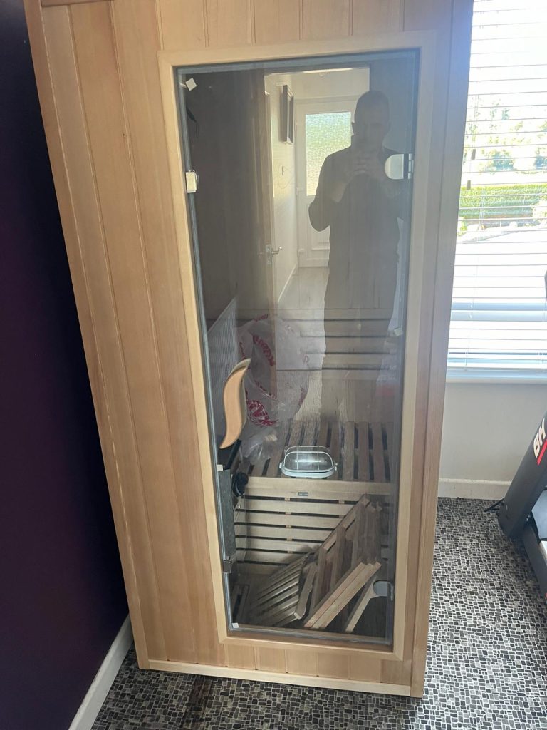 Mono Traditional Sauna | Finnish Space Saving 1 Person Sauna - Sauna ...